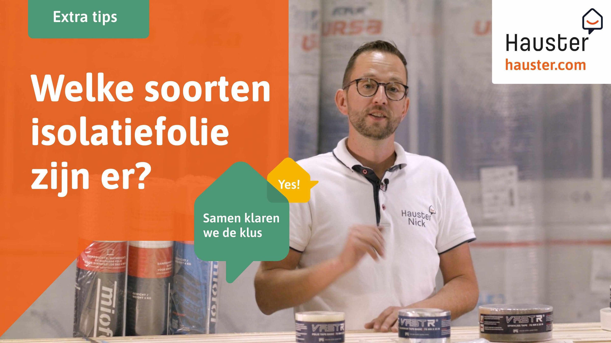 Wat is een isolatiefolie en waarom heb ik deze nodig? | Hauster
