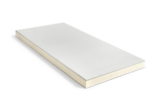 Isoleer je schuine dak met PIR-platen verlijmd met gips | Hauster